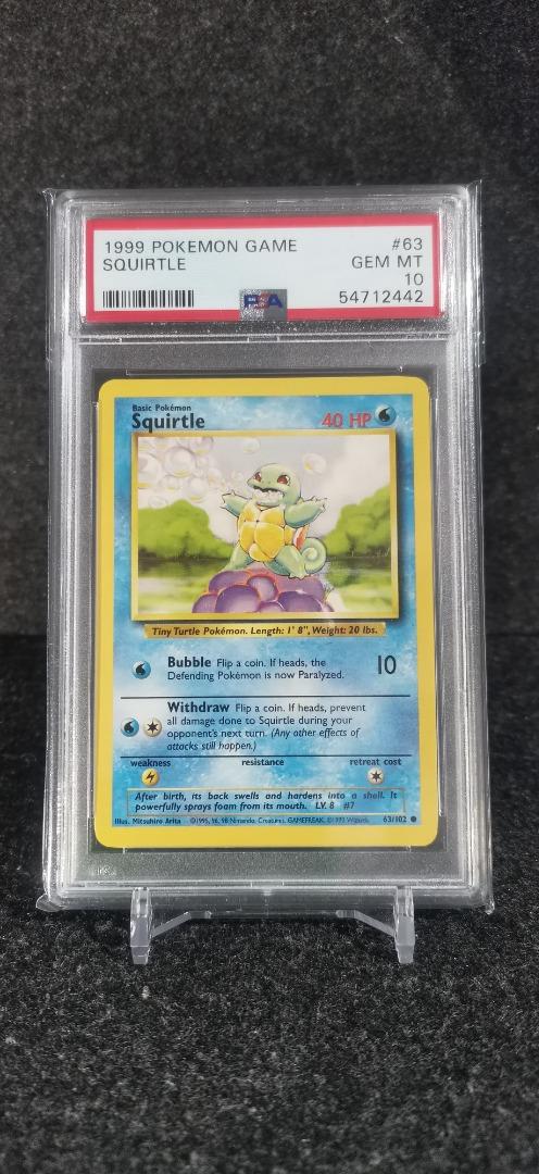 COMPLETE SET All 4 Original Starters 1999 Base Set English Pokemon ...