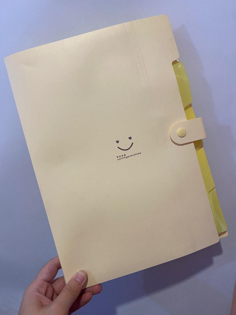Cream Yellow Accordion Envelope Expanding File Folder A4, Hobbies ...