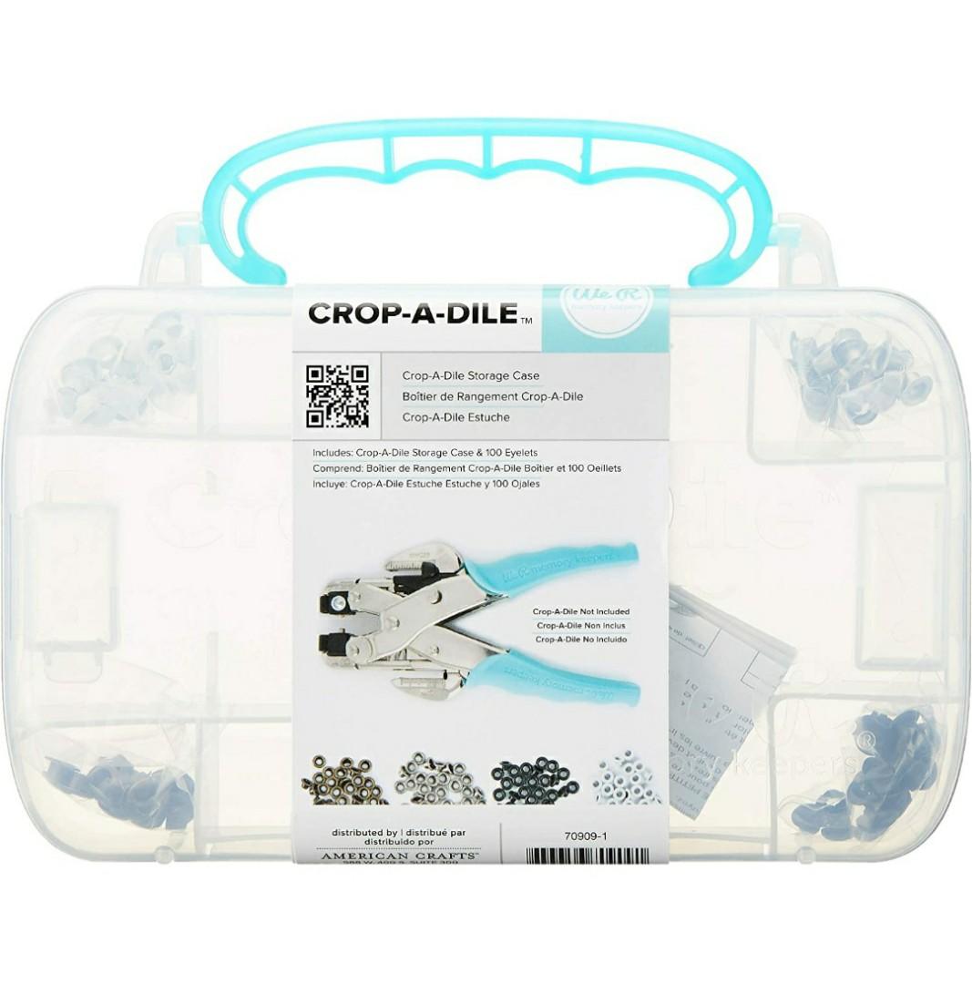 Crop-A-Dile with Case and Eyelets by We R Memory Keepers and Fiskars ...