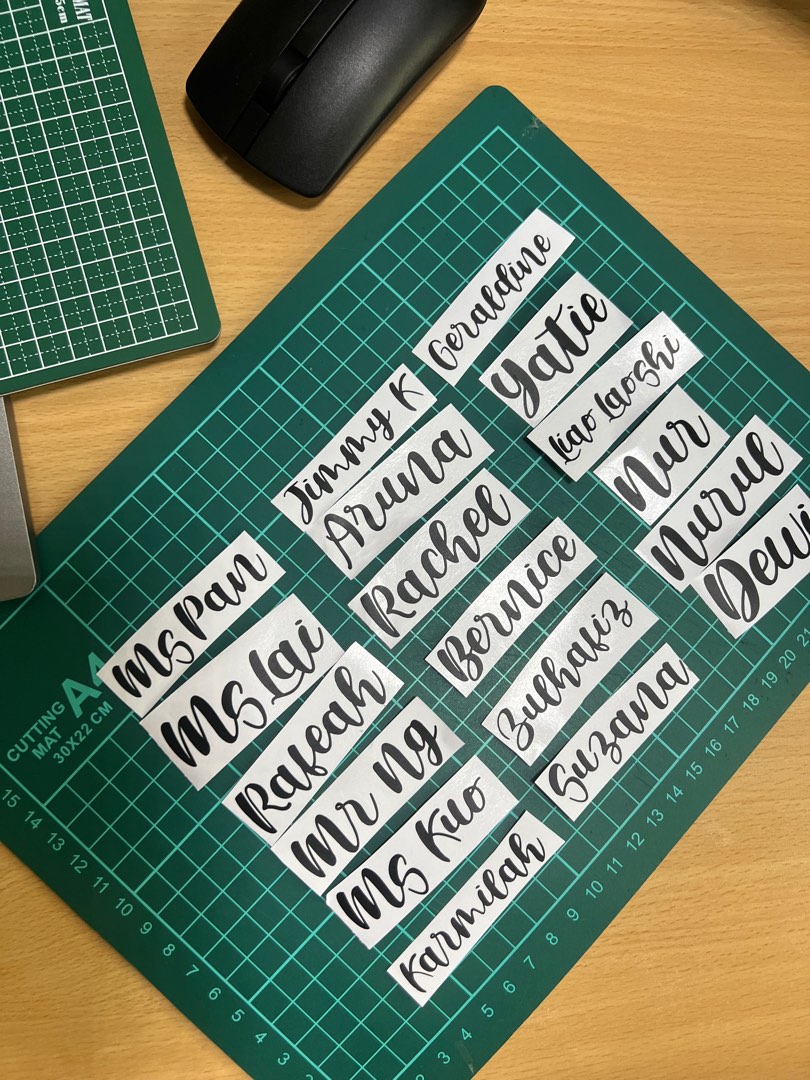 Customise Name Stickers for Teacher day/ children day , Hobbies & Toys ...