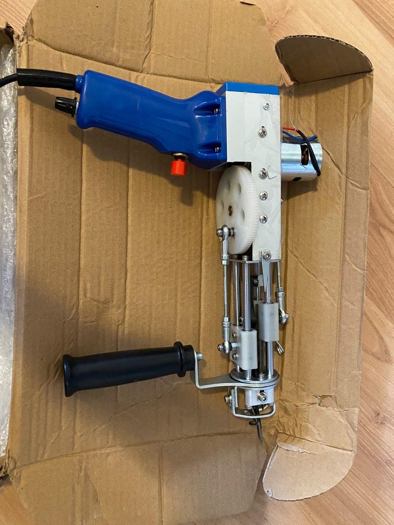 Tufting gun for rug making - Cut pile - FREE yarn and cloth , Hobbies ...