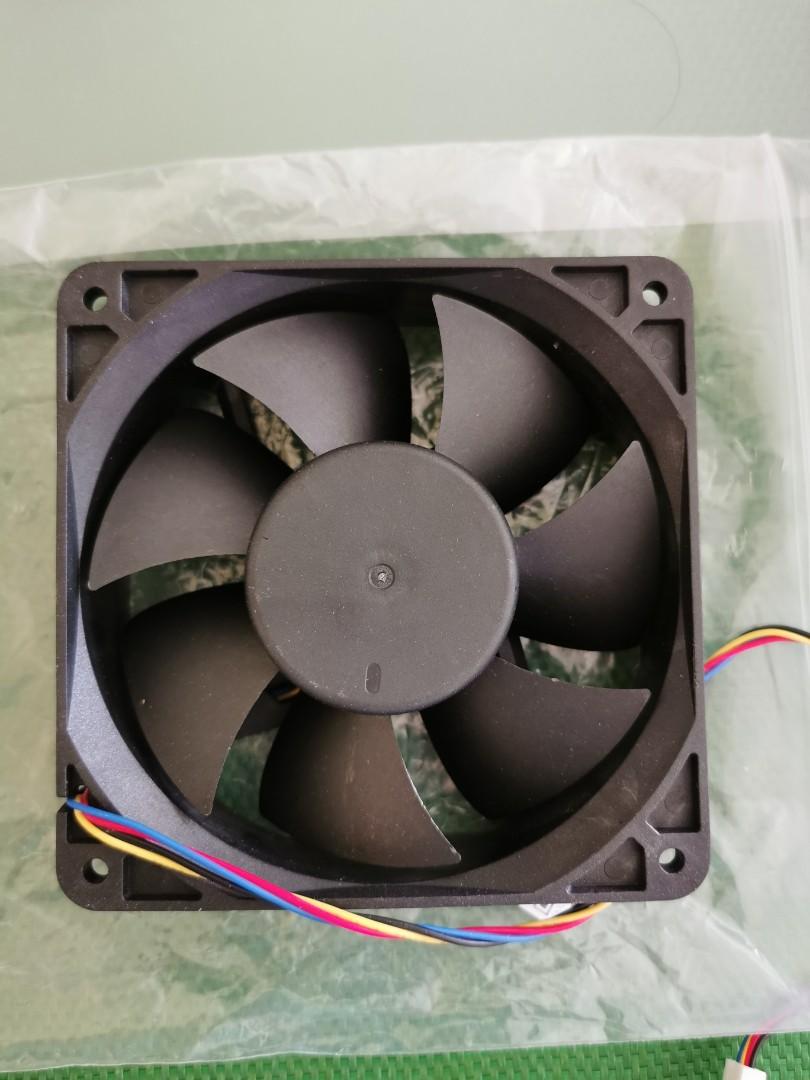 Delta Electronics High Performance DC Brushless Fan 120mm 1.60A AFC1212DE delta fan powerful ...