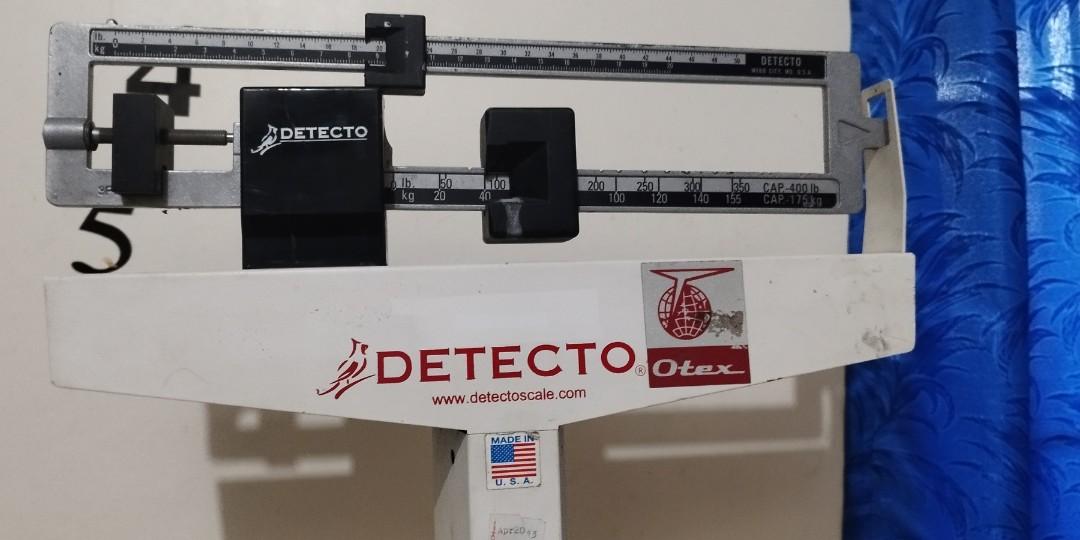 DETECTO WEIGHING SCALE, Health & Nutrition, Health Monitors & Weighing Scales on Carousell