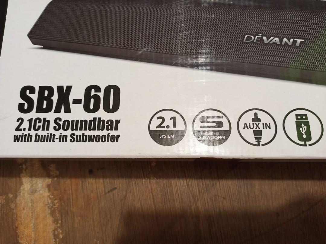 DEVANT SOUND BAR SBX60, Audio, Soundbars, Speakers & Amplifiers on ...