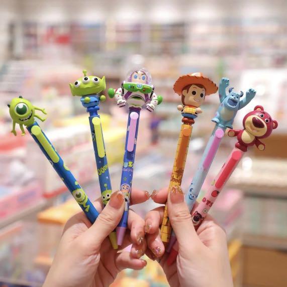 Disney Toys Story Lotso Movable Pen Blind Box, Hobbies & Toys, Toys ...