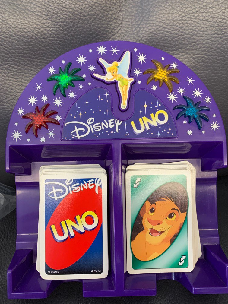 Disney Uno party game , 興趣及遊戲, 玩具 & 遊戲類 - Carousell