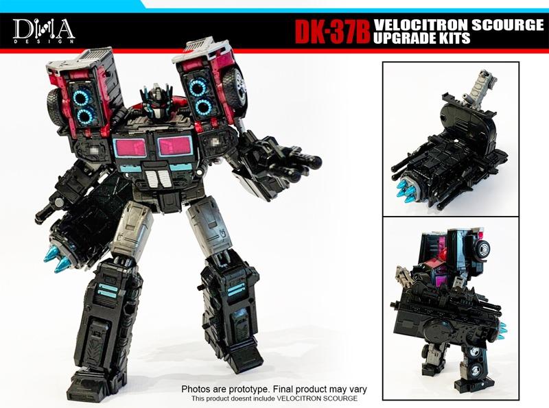 DNA Design DK-37B Upgrade Kit for Transformers Velocitron Scourge ...