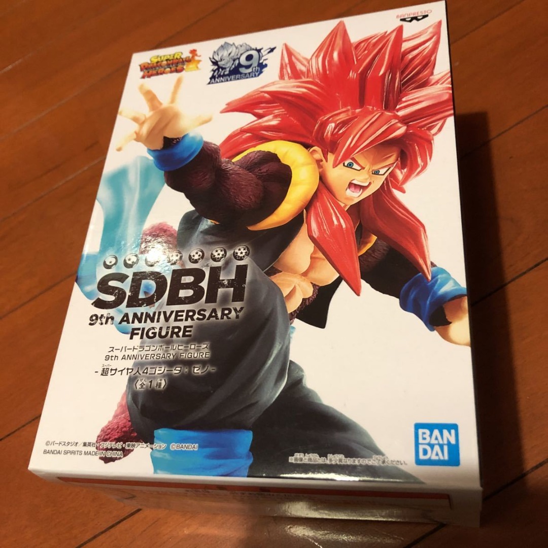Dragon ball figure SDBH Super Saiyan 4 Gogeta, 興趣及遊戲, 玩具 & 遊戲類 - Carousell