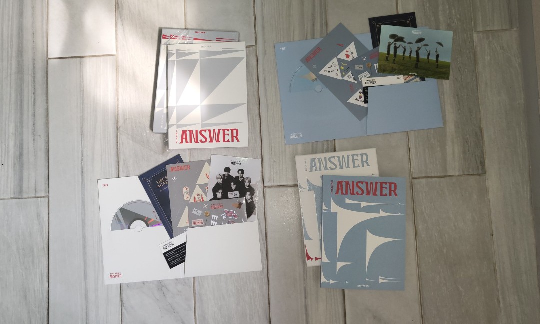 Enhypen Unsealed (No & Yet Ver.) w/ POSTERS, Hobbies & Toys ...