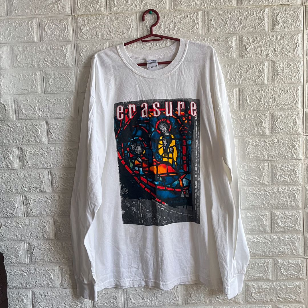 Erasure gildan tag, Men's Fashion, Tops & Sets, Tshirts & Polo Shirts ...