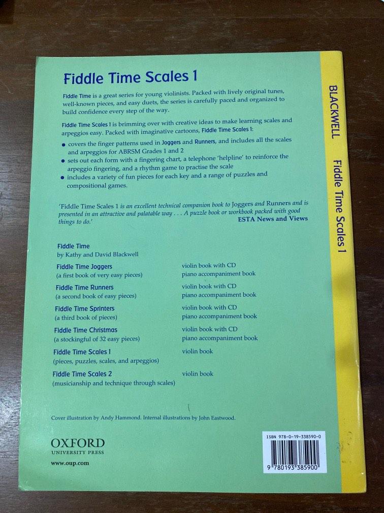 Fiddle Time Scales 1, Hobbies & Toys, Books & Magazines, Textbooks on ...