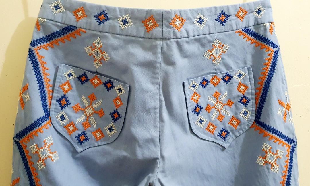 Filip + Inna Embroidered Pants x Anthill x Kaayo x Araw, Women's ...