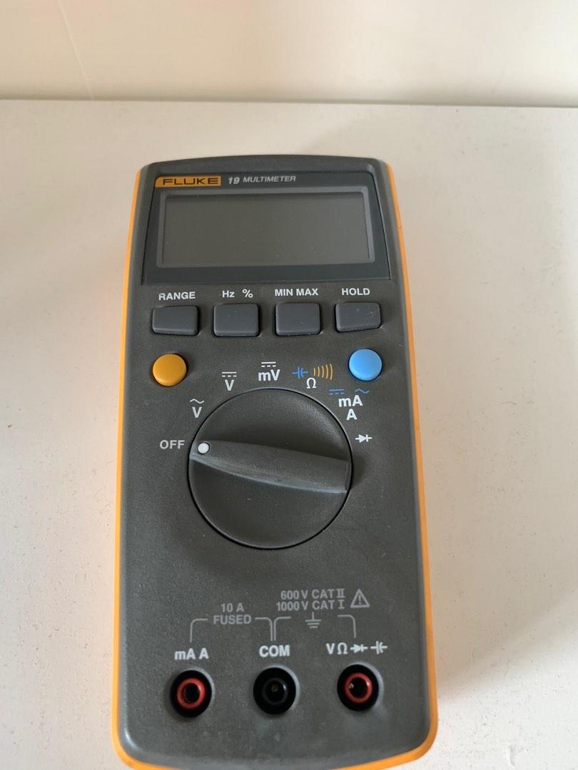 Fluke 19 Digital Multimeter, Furniture & Home Living, Home Improvement ...