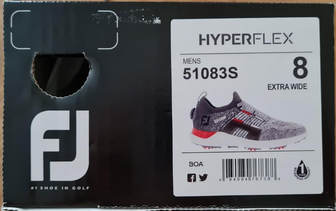 Footjoy Mens Golf Shoes (HyperFlex BOA), Men's Fashion, Footwear ...