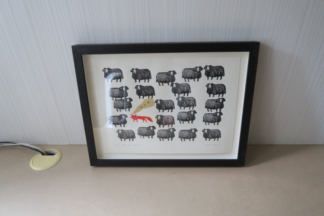 Fox counting sheep, Hobbies & Toys, Stationery & Craft, Art & Prints on ...