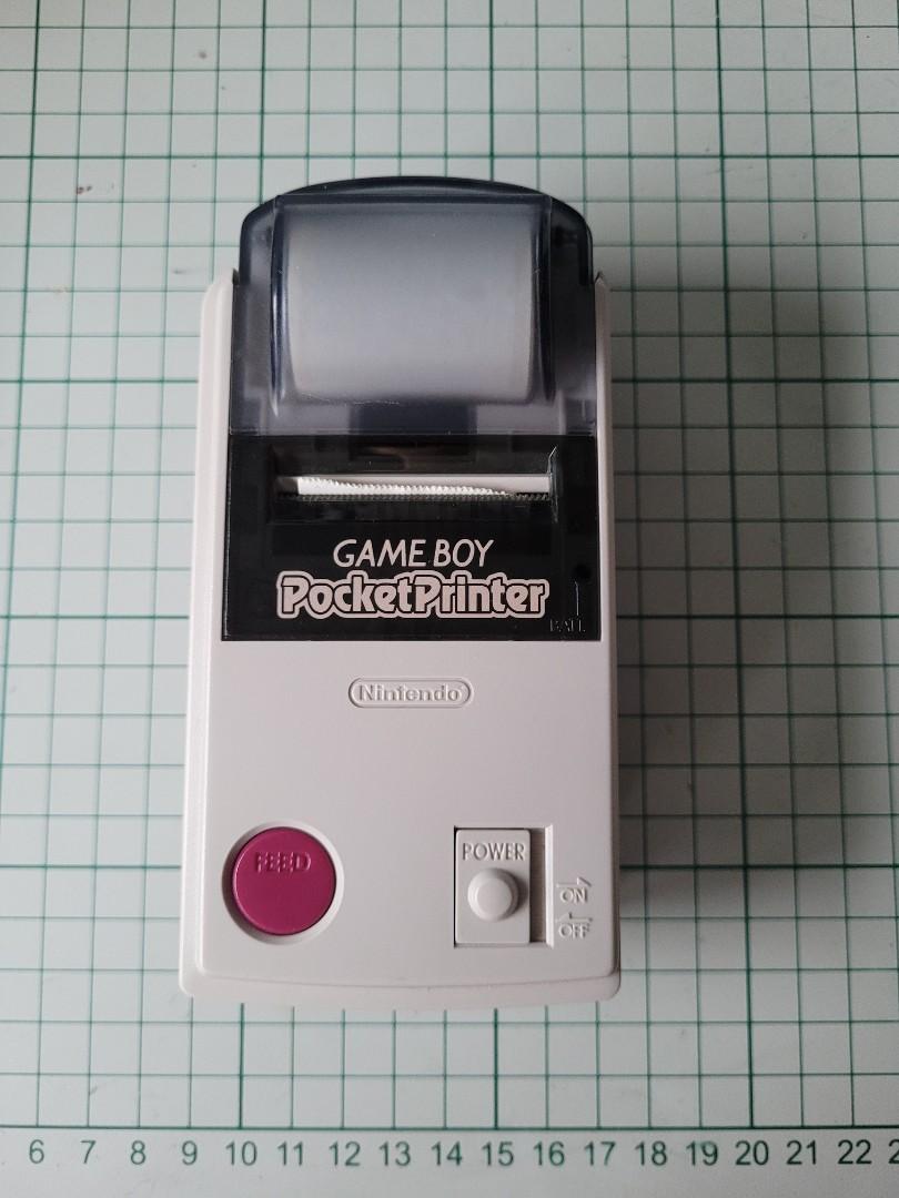 Gameboy Pocket Printer Nintendo Game Boy Camera GB, Video Gaming, Video ...