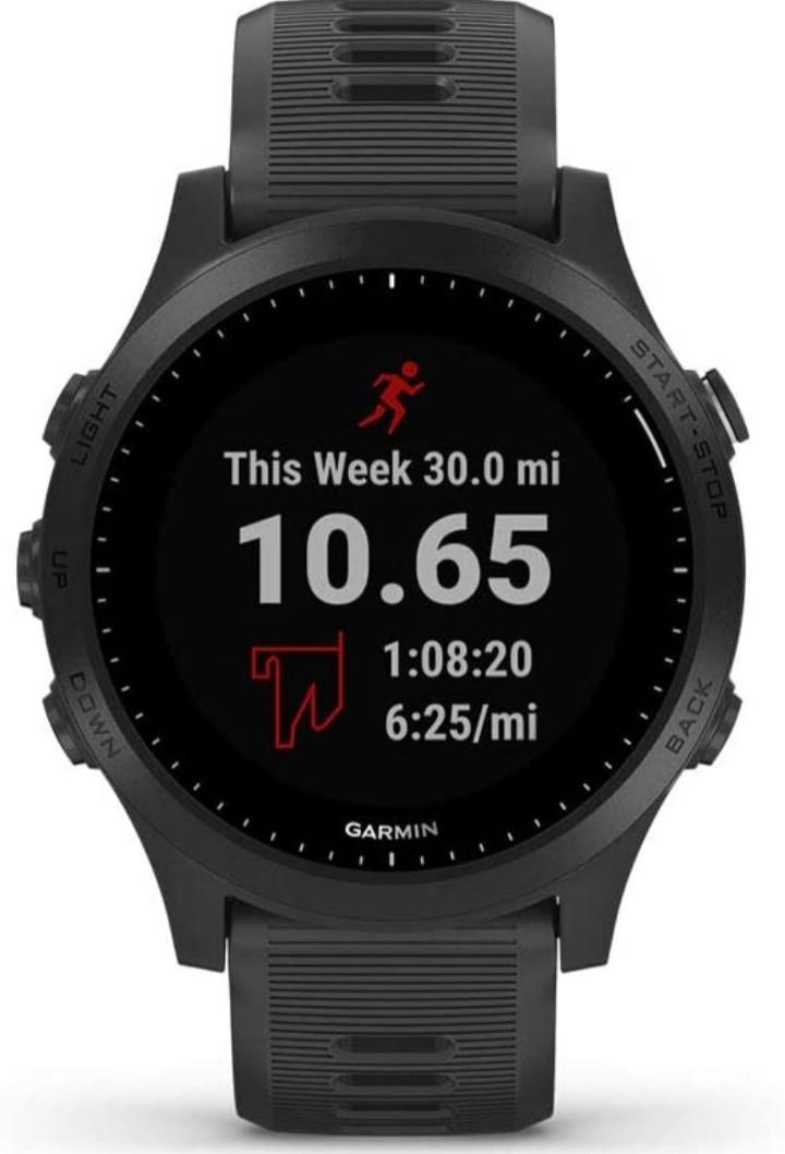 Garmin Forerunner 945, Premium GPS Running/Triathlon Smartwatch with ...