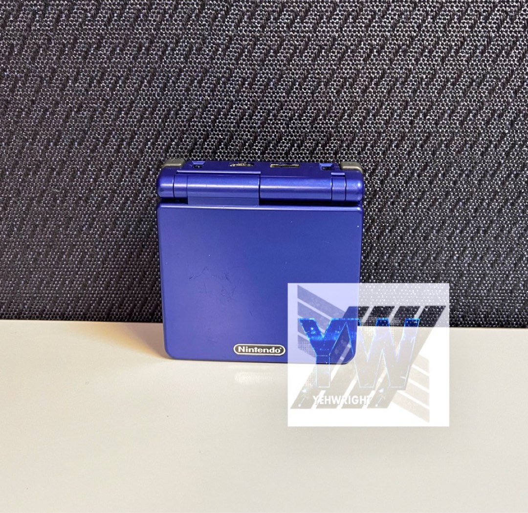 [GBA] Nintendo GameBoy Advance SP Cobalt Blue Color - AUS VERSION (澳洲版 ...