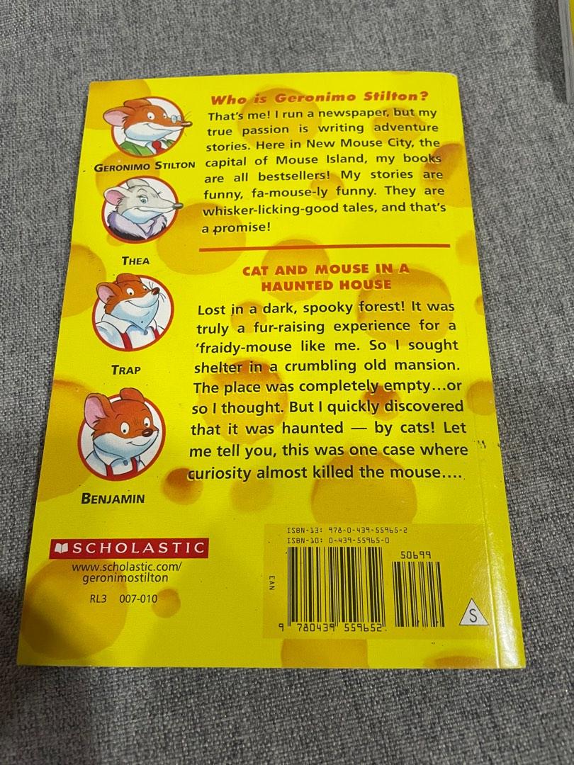 Geronimo Stilton Cat and Mouse In a Haunted House Book 3, Hobbies ...