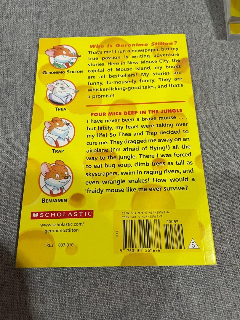 Geronimo Stilton Four Mice Deep In The Jungle Book 5, Hobbies & Toys ...