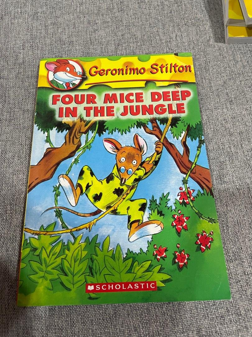 Geronimo Stilton Four Mice Deep In The Jungle Book 5, Hobbies & Toys ...