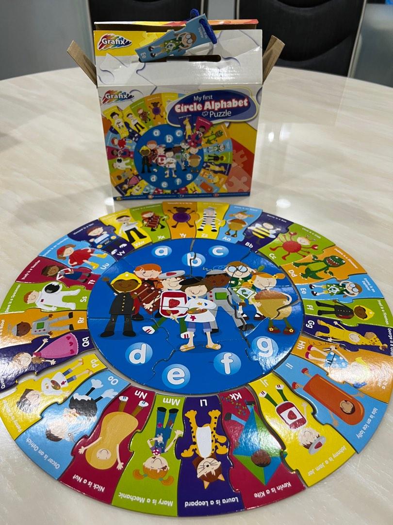 Grafix My First Circle Alphabet puzzle, Hobbies & Toys, Toys & Games on ...