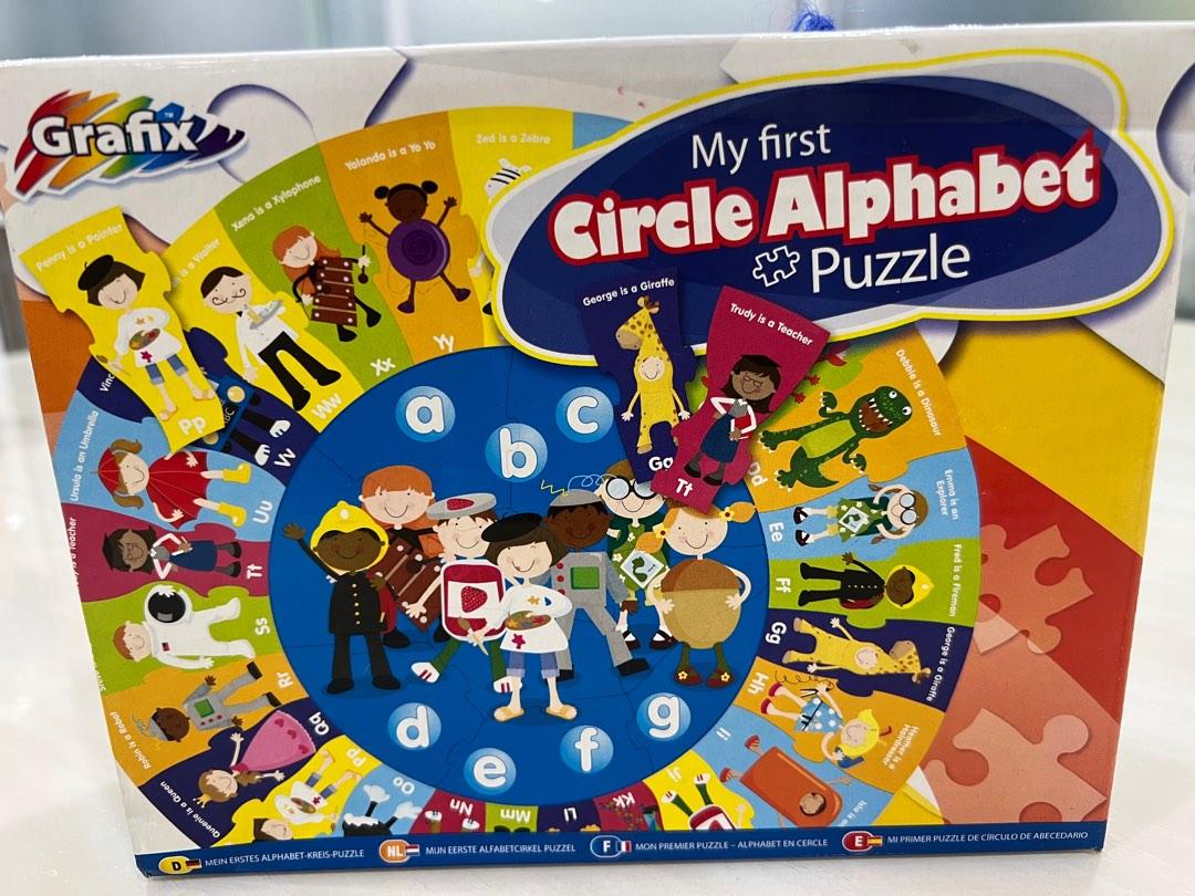 Grafix My First Circle Alphabet puzzle, Hobbies & Toys, Toys & Games on ...