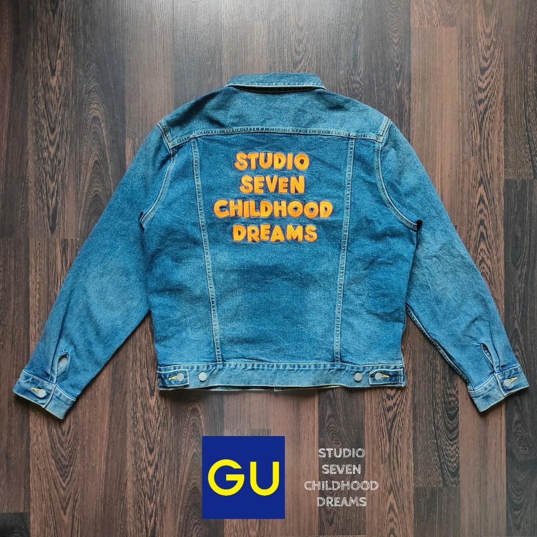 GU JAPAN x STUDIO SEVEN CHILDHOOD DREAMS | Denim Trucker Jacket, Men's ...