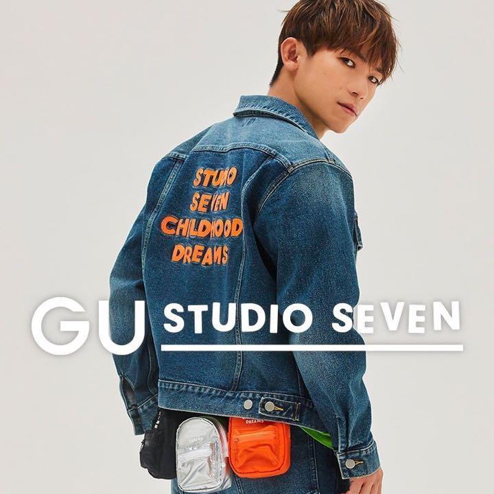 GU JAPAN x STUDIO SEVEN CHILDHOOD DREAMS | Denim Trucker Jacket, Men's ...