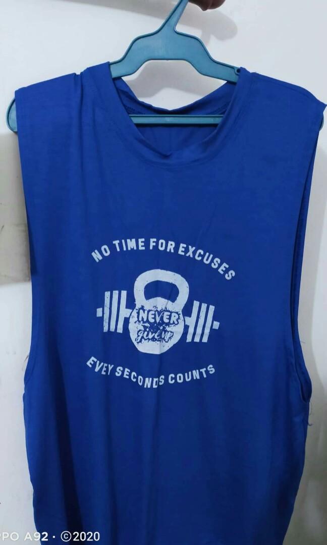 Gym sando, Men's Fashion, Activewear on Carousell