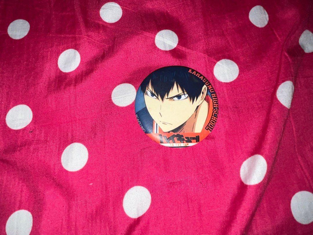 haikyuu badge, Hobbies & Toys, Stationery & Craft, Craft Supplies ...