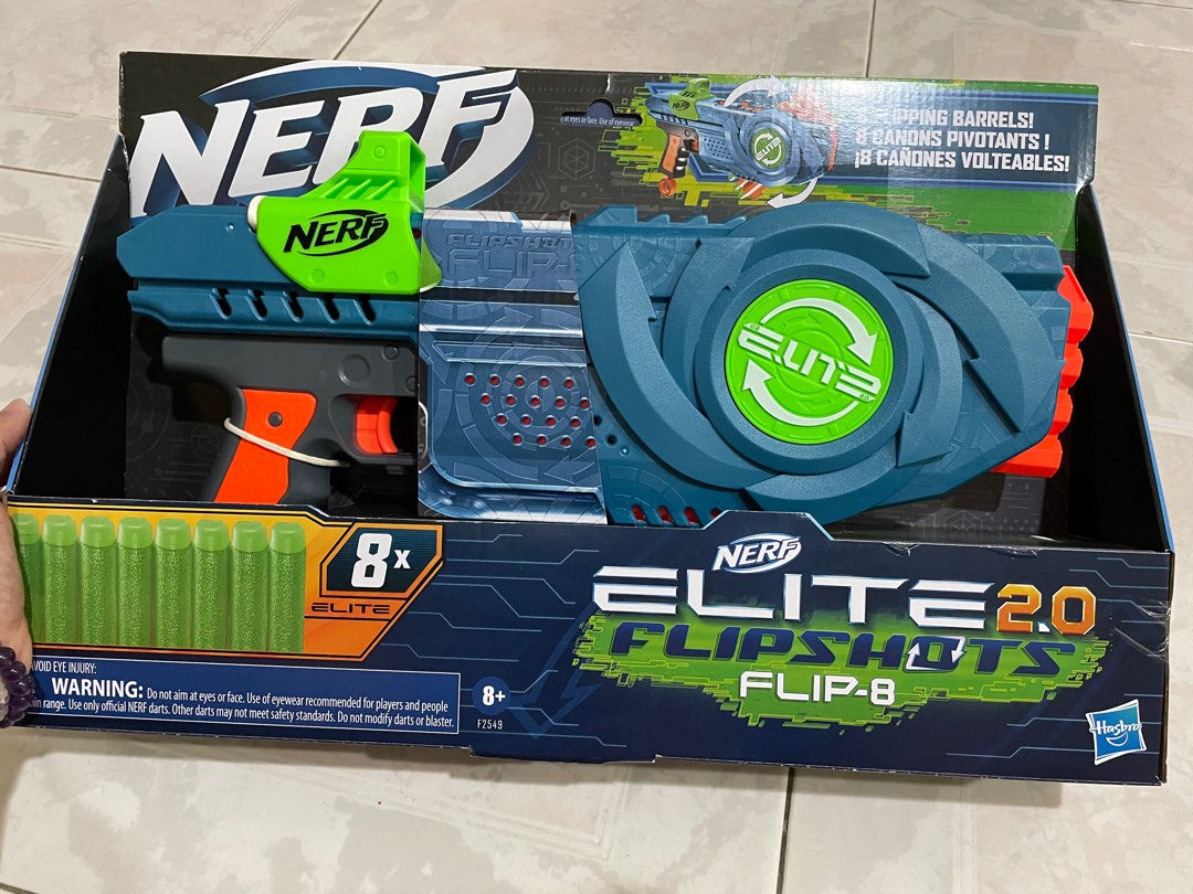 Hasbro Nerf Elite 2.0 Flipshot Flip-8, Hobbies & Toys, Toys & Games on ...