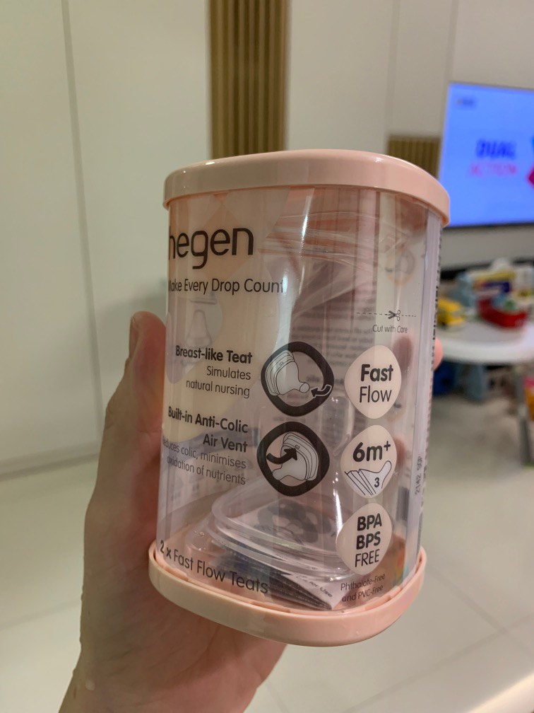 Hegen fast flow teat x2, Babies & Kids, Nursing & Feeding ...