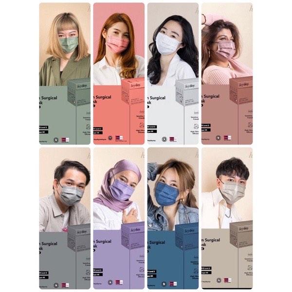 Heyday 4Ply Medical Mask, Health & Nutrition, Face Masks & Face Shields ...