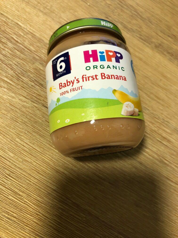 Hipp Organic Baby first banana 125g, Babies & Kids, Nursing & Feeding ...