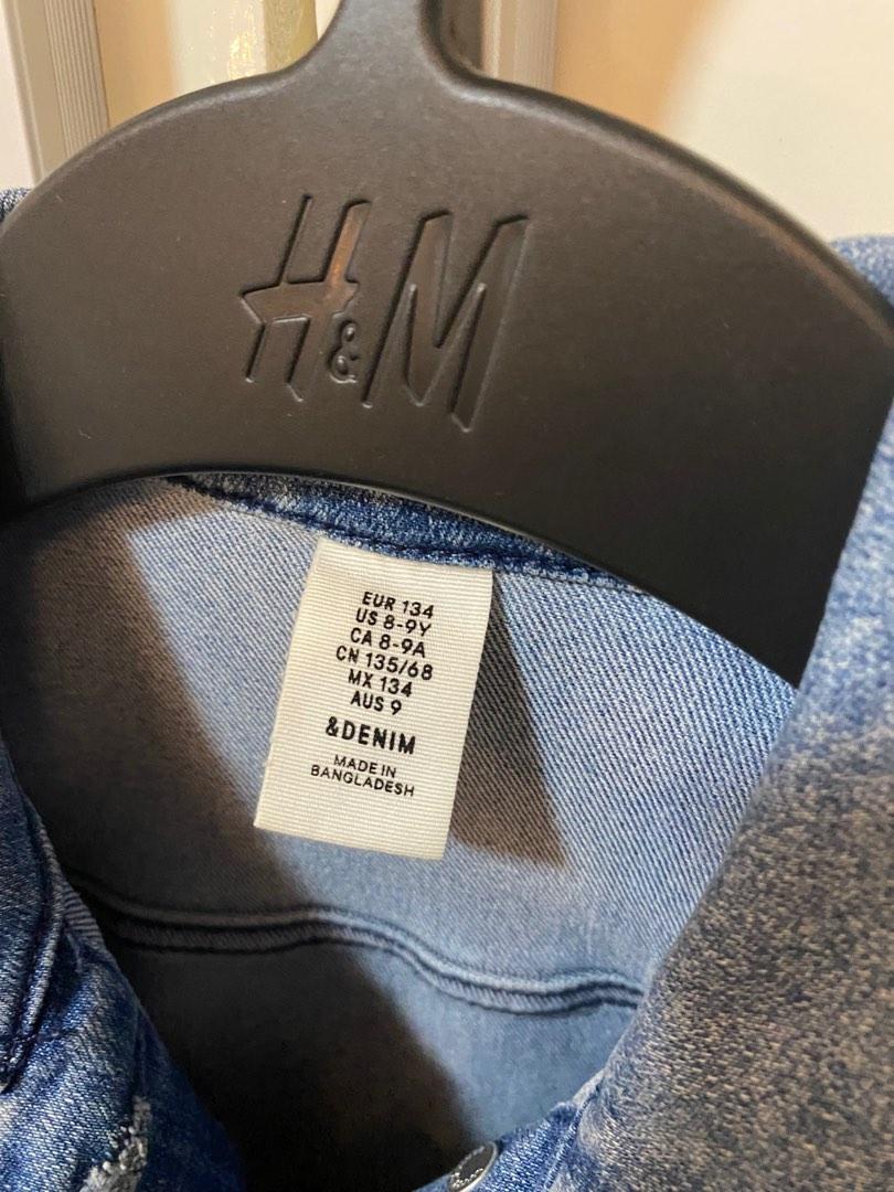 HM Denim Jacket, Babies & Kids, Babies & Kids Fashion on Carousell