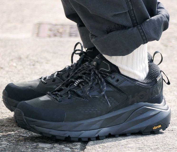 Hoka One One Kaha low GTX 黑色超型防水行山鞋 Goretex面 型過Anacapa Nike, 男裝, 鞋, 波鞋 ...