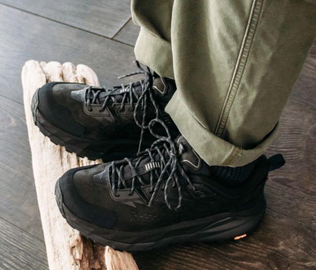 Hoka One One Kaha low GTX 黑色超型防水行山鞋 Goretex面 型過Anacapa Nike, 男裝, 鞋, 波鞋 ...
