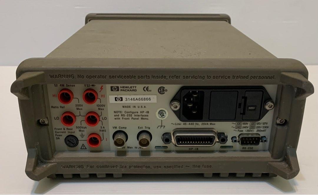 Hp Agilent 34401A multimeter 6.5 digits, Everything Else on Carousell