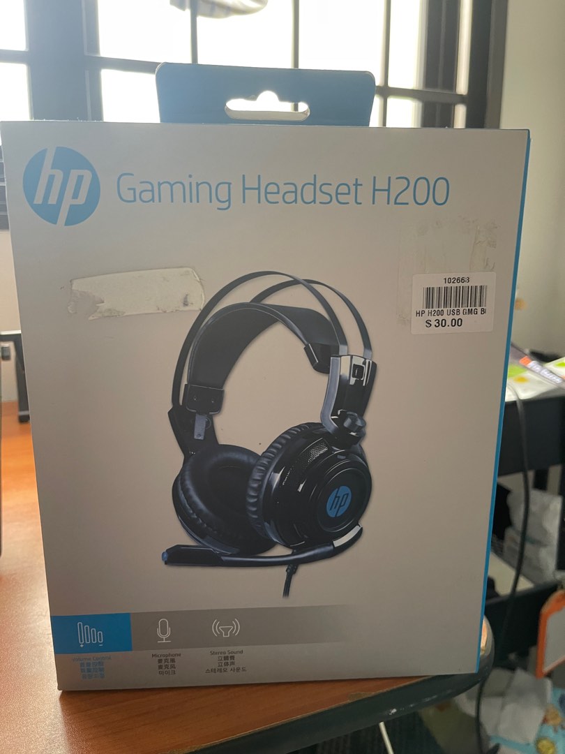 HP Gaming Headset H200, Audio, Headphones & Headsets on Carousell