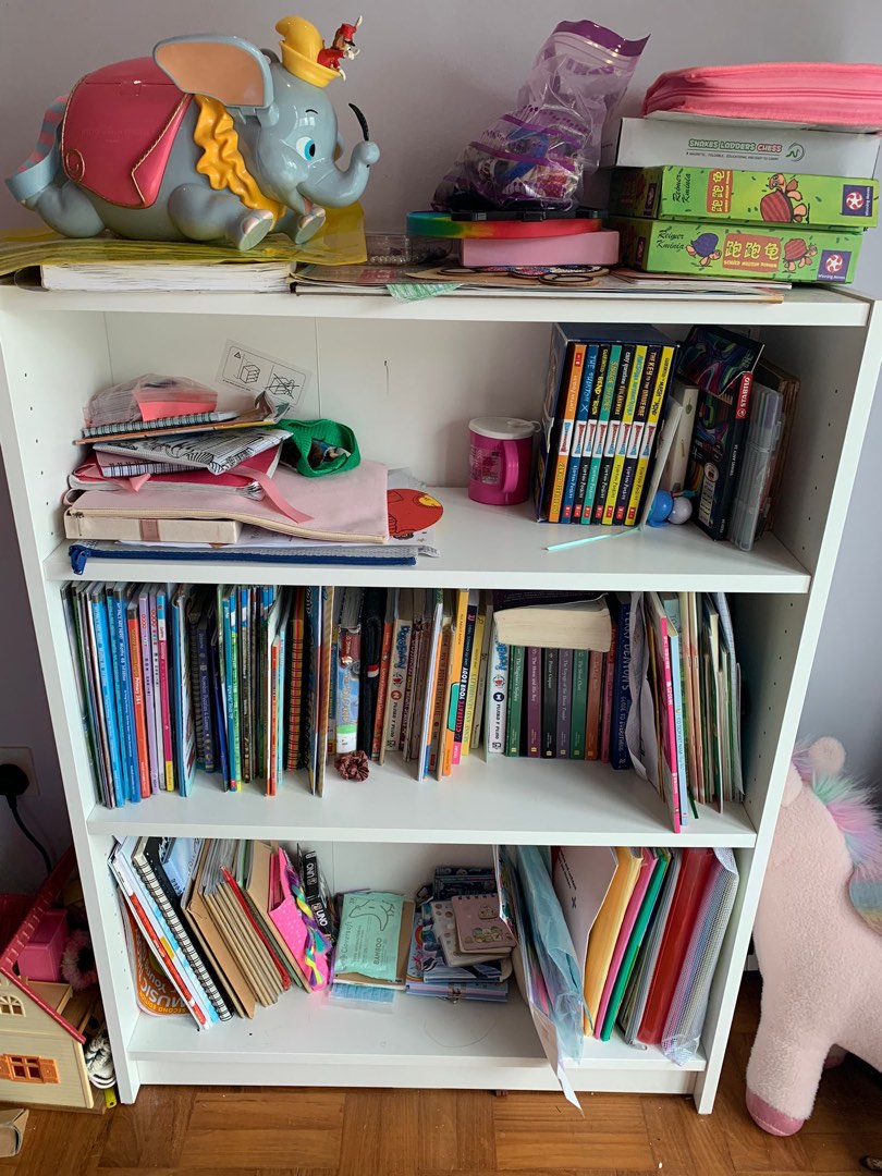 IKEA Billy bookshelf, Furniture & Home Living, Furniture, Shelves ...