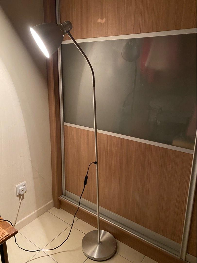 Ikea Standing Lamp (With Ikea Bulb), TV & Home Appliances, Electrical ...