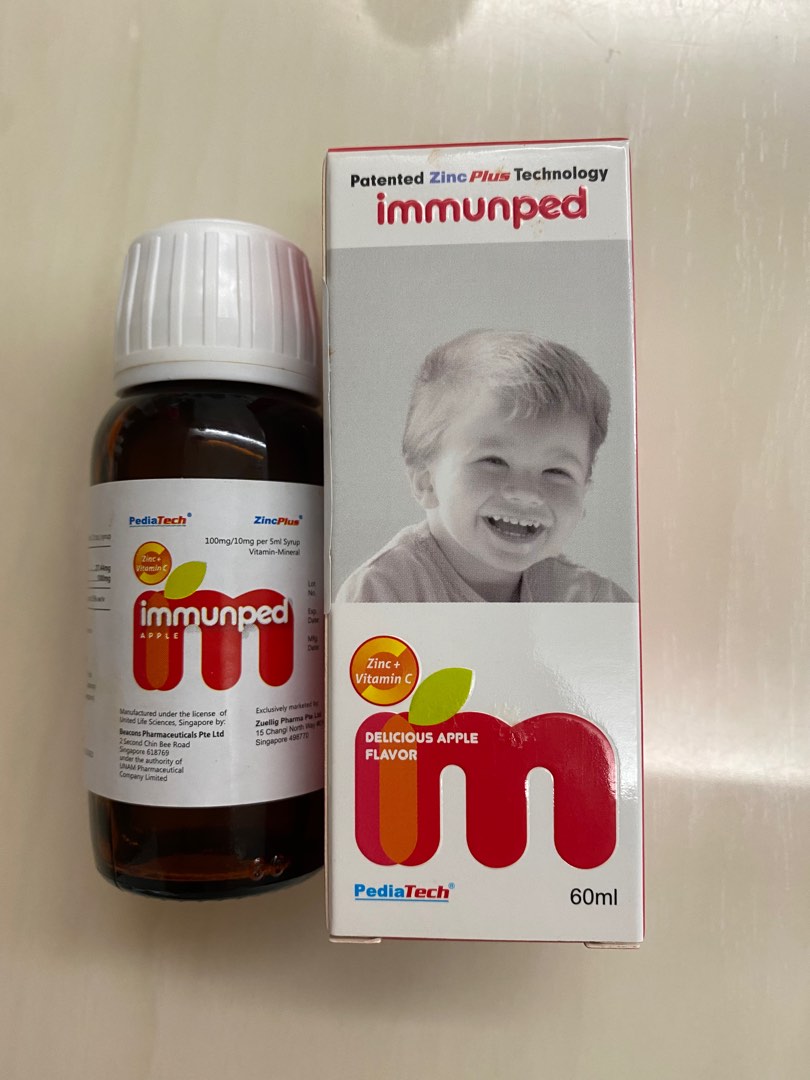 Immunped 60ml vitamins, Everything Else on Carousell