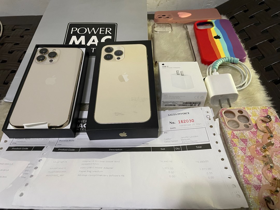 Iphone 13 Pro Max 256Gb From Powermac With Receipt, Mobile Phones ...