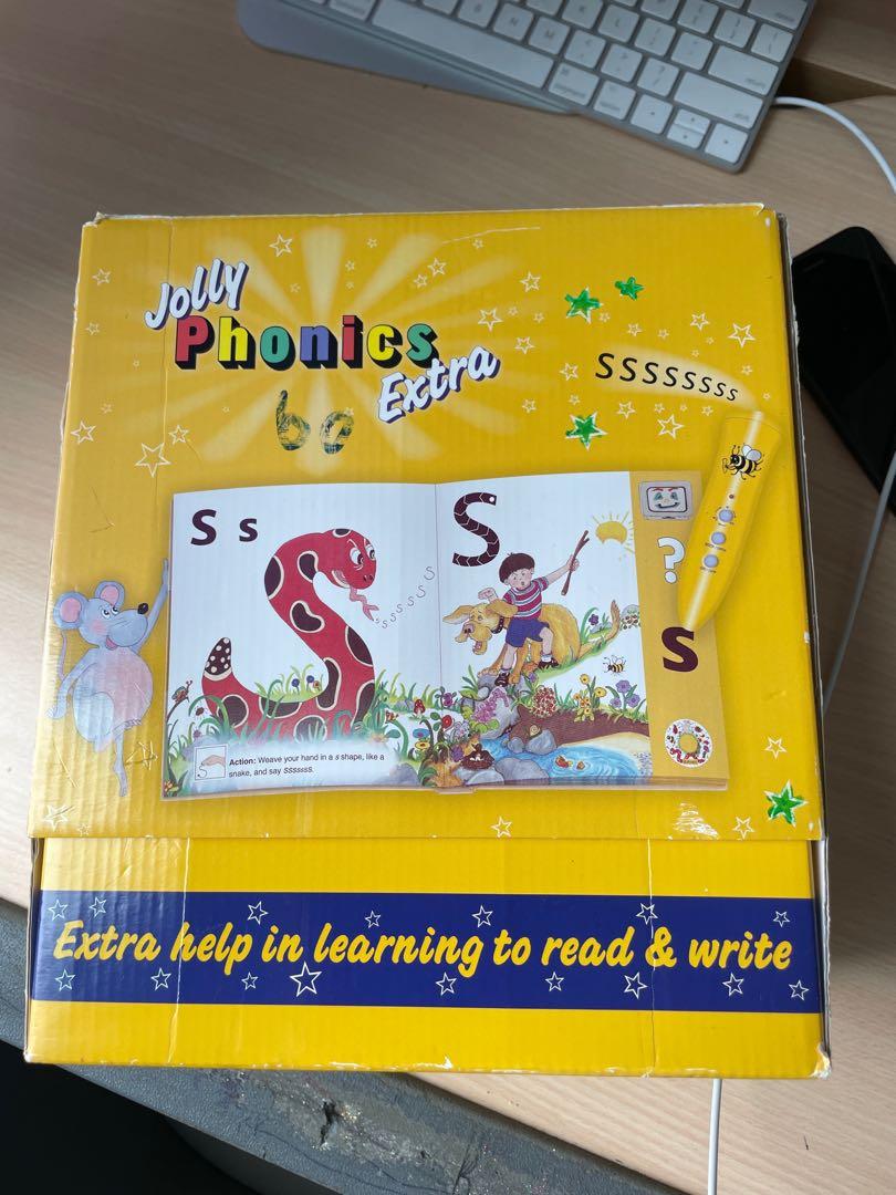 Jolly phonics set, 興趣及遊戲, 書本 & 文具, 小朋友書 - Carousell