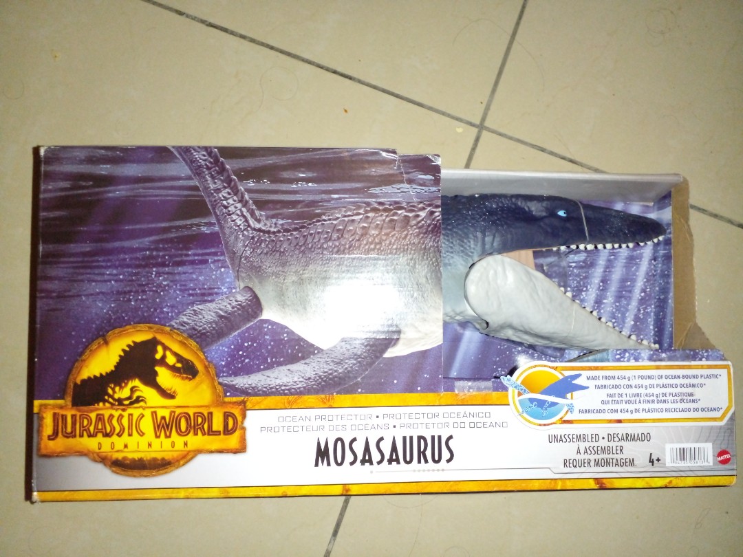 Jurassic world mosasaurus, Hobbies & Toys, Toys & Games on Carousell