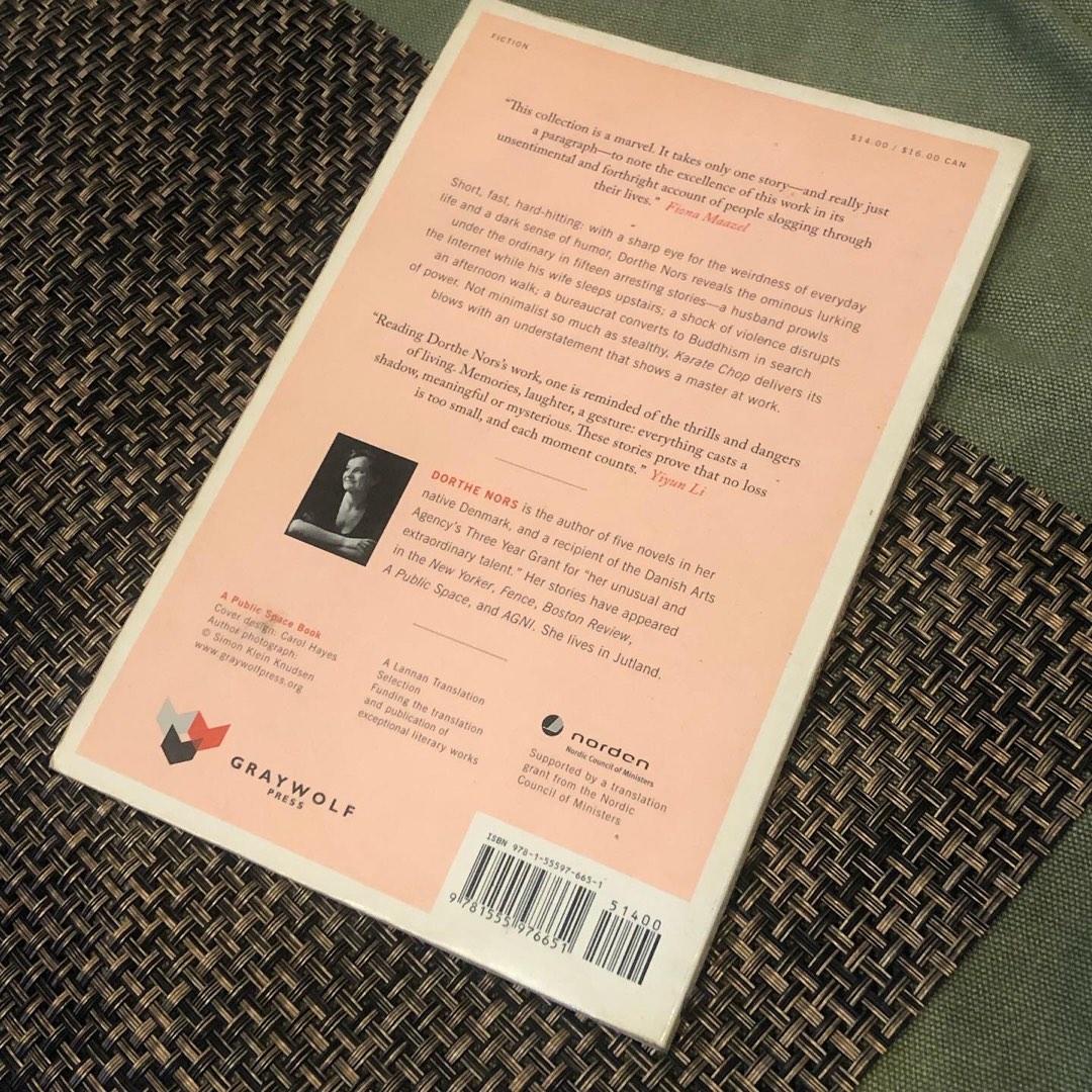 Karate Chop by Dorthe Nors, translated by Martin Aitken (Short Stories ...