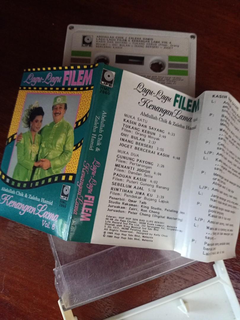 kaset melayu lama - abdullah chik & zaleha hamid 1989, Hobbies & Toys, Music & Media, CDs & DVDs ...