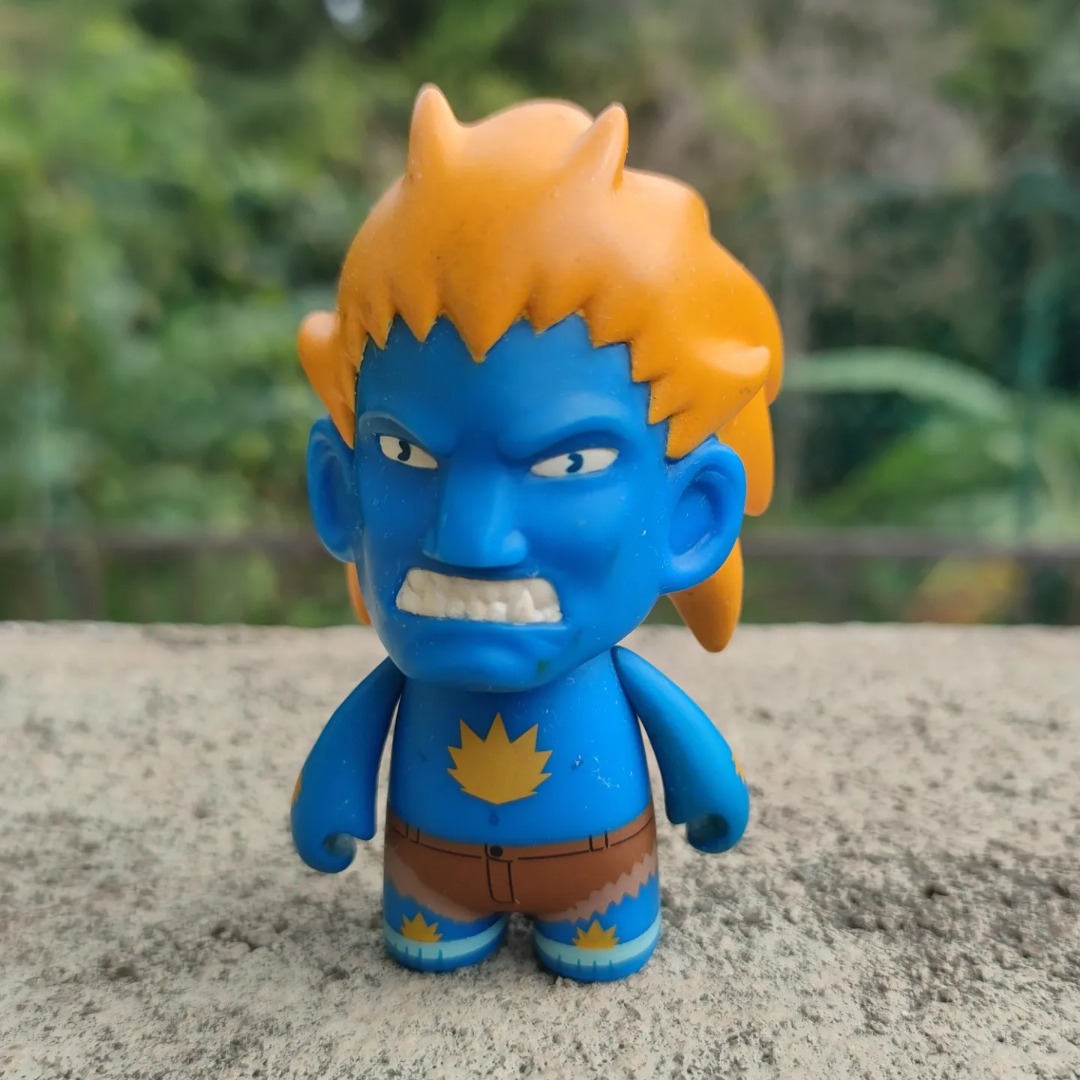 Kidrobot x Street Fighter | Blanka (Blue) | Vinyl | Action Figure ...