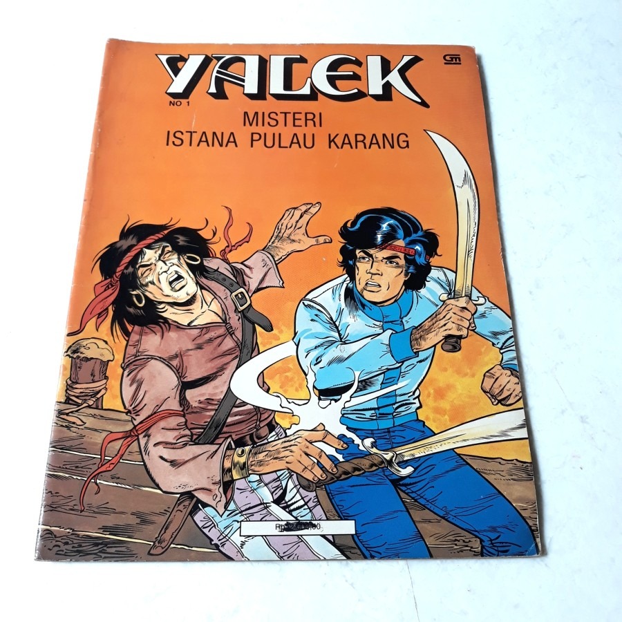 Komik Yalek 01 - Misteri Istana Pulau Karang, Buku & Alat Tulis, Komik ...